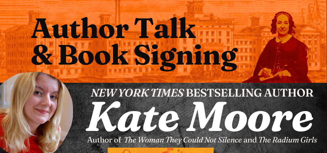 Kate Moore | Author Talk & Book Signing | Illinois College