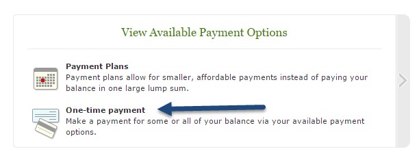 One-Time Payment Instructions | Illinois College